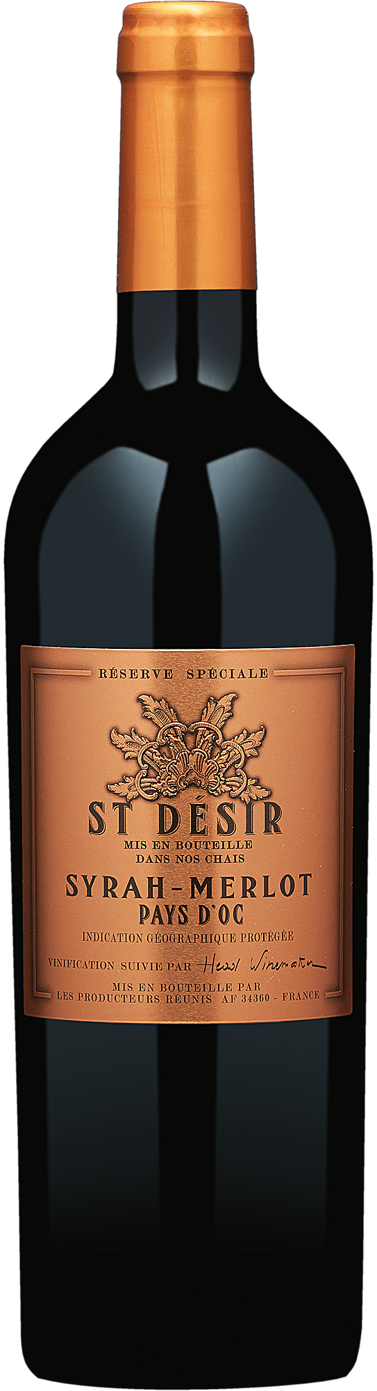 Buy 2021 St. Désir Syrah/Merlot Wine Online – Wine Insiders